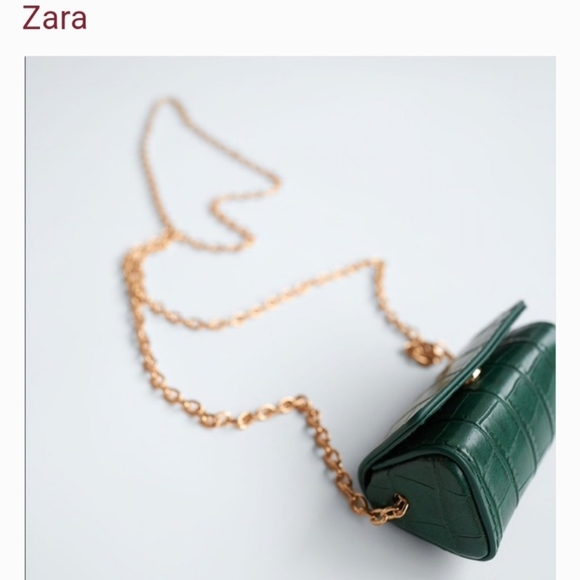 Zara | Bags | Zara Crocodile Print Mini Bag | Poshmark